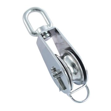 GS6814981 Rope block with swivel eye and becket